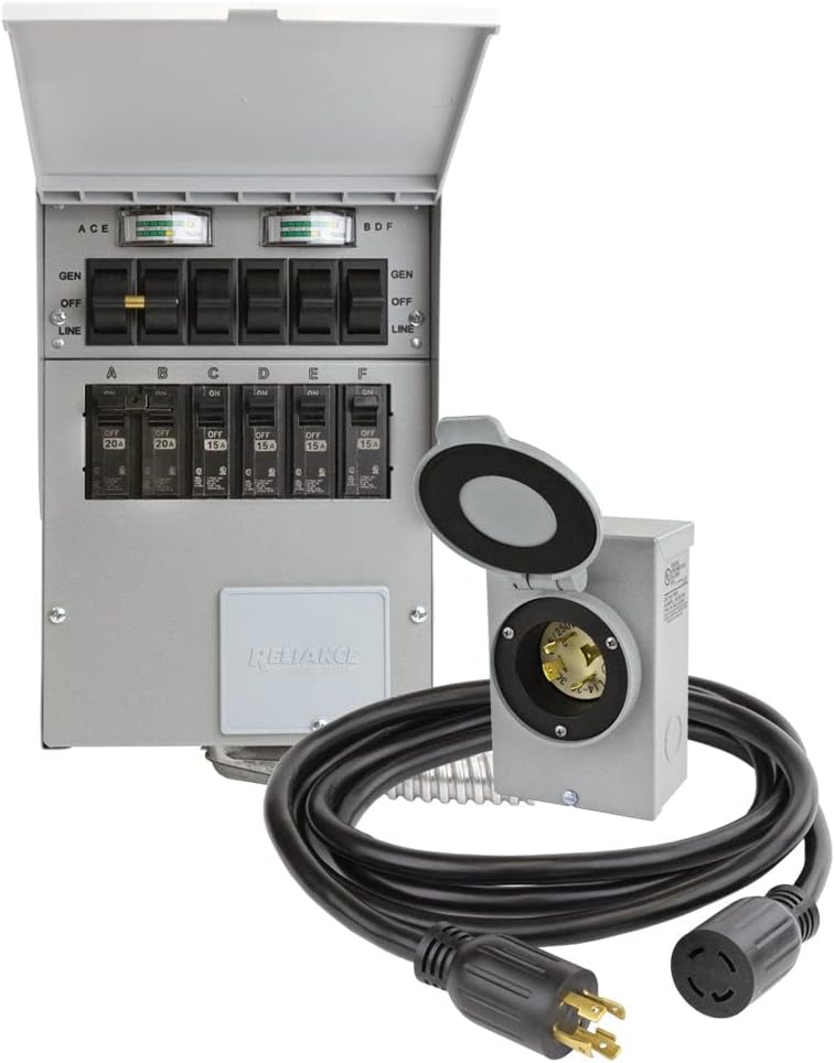 Reliance 306CRK (Pro/Tran-2 6 Circuit Transfer Switch Kit) — Trades Pro ...