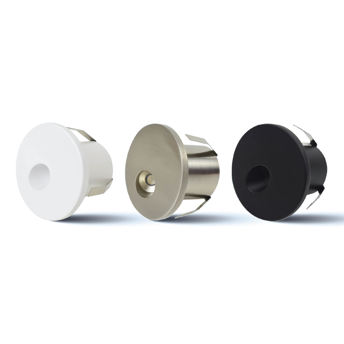 Ortech STR1W (Round LED Step Light in 1W 12V DC for dry indoor locatio ...