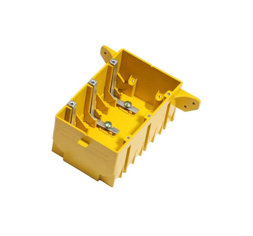 Ortech SGP03 (Three gang non-metallic switch and outlet box) **50pc ...